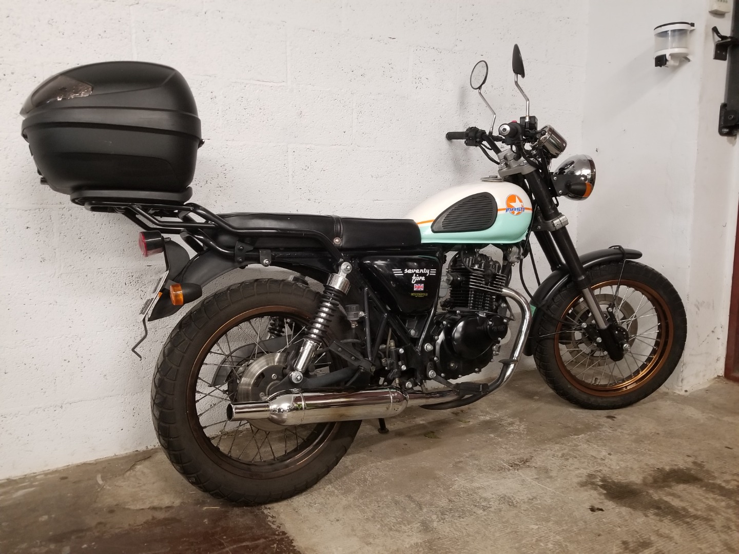 Moto depot : Motos d’occasion collection mash, SEVENTY FIVE 125 MASH GULF